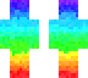 Rainbow Skin | Minecraft Skin