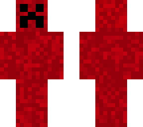 Red Creeper | Minecraft Skin
