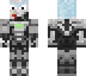 Rick prime sanchez x war machine (rick and morty x marvel) | Minecraft Skin