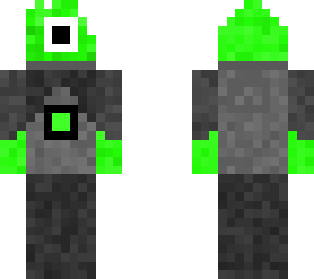 the green fire | Minecraft Skin