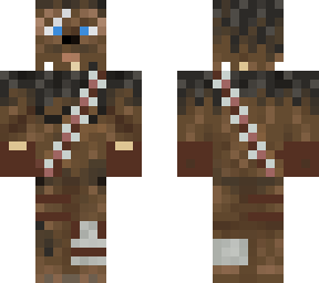 Wookie team leader (fortnite battlepass galactic battle) | Minecraft Skin