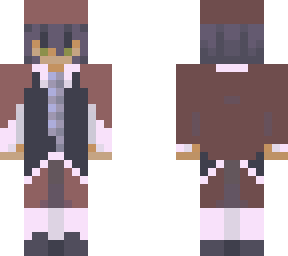 ~ ranpo edagawa !! BSD / BUNGO STRAY DOGS ~ | Minecraft Skin