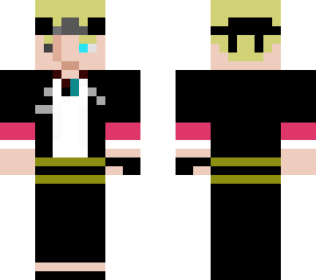 Boruto Two Blue Vortex | Minecraft Skin