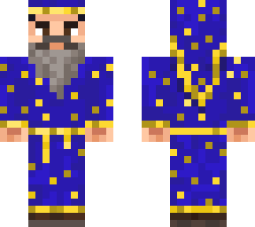 jack black in an epic wizard costume | Minecraft Skin