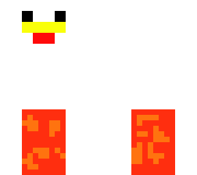 lava chicken | Minecraft Skin