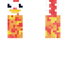 Lava Chicken | Minecraft Skin