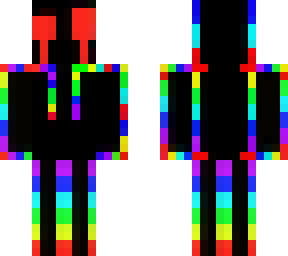 rainbow man | Minecraft Skin