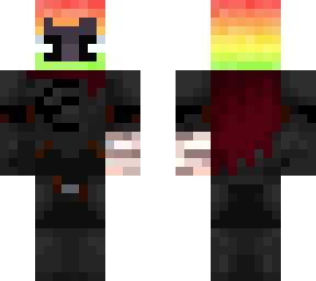 rainbow sheep war armor | Minecraft Skin