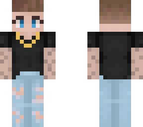 boy ripped jeans | Minecraft Skins
