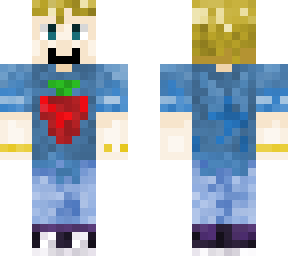 strawberry shirt boy | Minecraft Skin