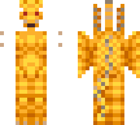 King Ghidorah (Golden) | Minecraft Skin