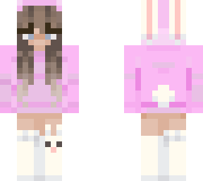 pink bunny | Minecraft Skin