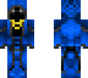 blue shadow wizard money gang | Minecraft Skin