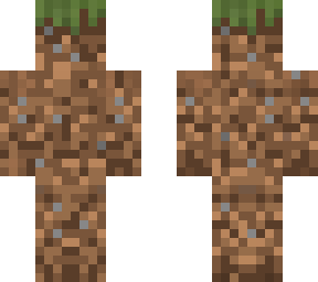 dirt blok do prankowania kolegi | Minecraft Skin