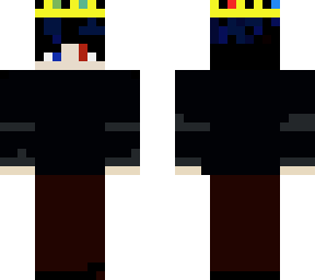 Emo Crown Boy | Minecraft Skin