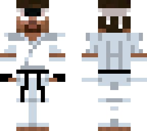Hazim100's 2nd black belt skin | Minecraft Skin