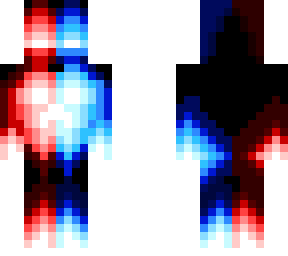 blue and red | Minecraft Skins