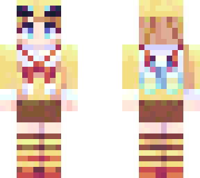 Bee girl (with wings | Minecraft Skin