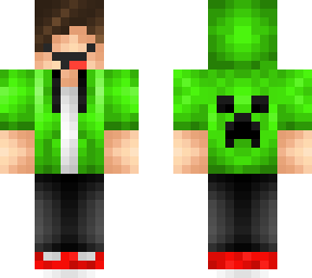 normal creeper | Minecraft Skins