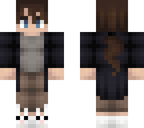 Mataku Vtuber MC Skin ~ Commission | Minecraft Skin