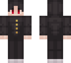 Okarun (Normal-Red) | Minecraft Skin