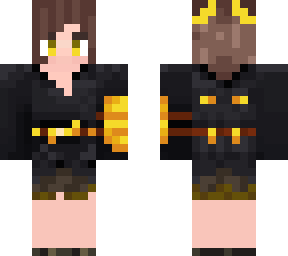 Piglin Brute Girl | Minecraft Skin