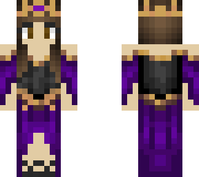 purple queen | Minecraft Skin