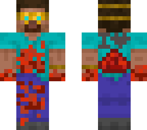 Redstone Steve | Minecraft Skin