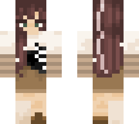 skeleton girl | Minecraft Skins