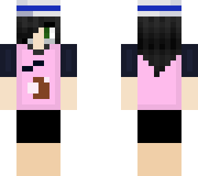 Tomoko Gappy hat BUT arupuka | Minecraft Skin