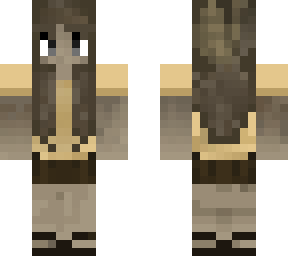 Zombie Husk Girl | Minecraft Skin