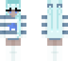blue girl | Minecraft Skins