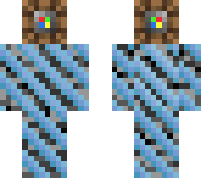Command block head bedrock world barrier armor | Minecraft Skin