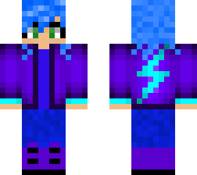 Elliectric Indigo :) | Minecraft Skin