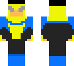 invincible blue | Minecraft Skins
