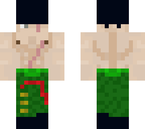 Roronoa zoro one piece fishman island | Minecraft Skin