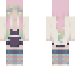 . mitsuri kanroji | Minecraft Skin