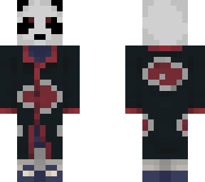 Akatsuki Panda | Minecraft Skin