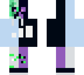 Creeper of the end and overworld | Minecraft Skin