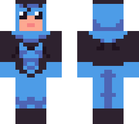 Invincible (Blue Suit Remaster) | Minecraft Skin