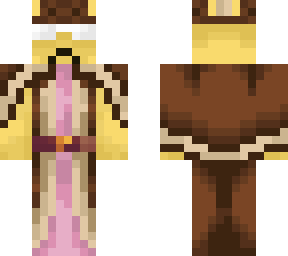 Roblox Wizard Robe Neapolitan Crown | Minecraft Skin
