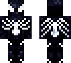 Symbiote SpiderMan | Minecraft Skin