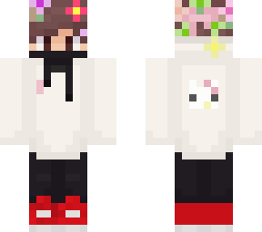 aquino coquette+flores | Minecraft Skin
