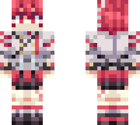 Kasane Teto (SynthV) | Minecraft Skin