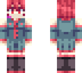 Kasane Teto (UTAU) | Minecraft Skin