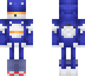 Mecha Sonic | Minecraft Skin