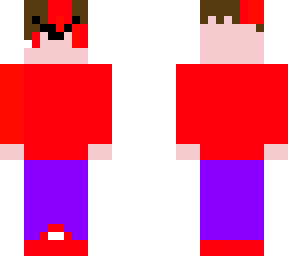 oppisite mad/red forme | Minecraft Skin