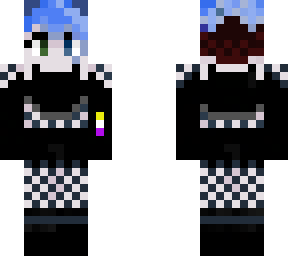 Sharkie Pride 2025 fin | Minecraft Skin