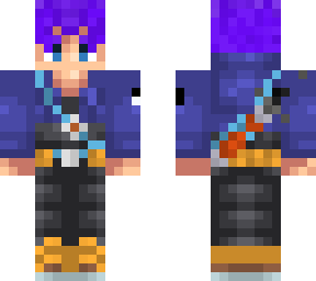 Ultra ego trunks future | Minecraft Skin