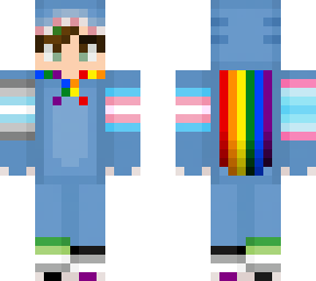 UnsuccessfulEnd Pride 2025 // Proud Shark Onesie | Minecraft Skin